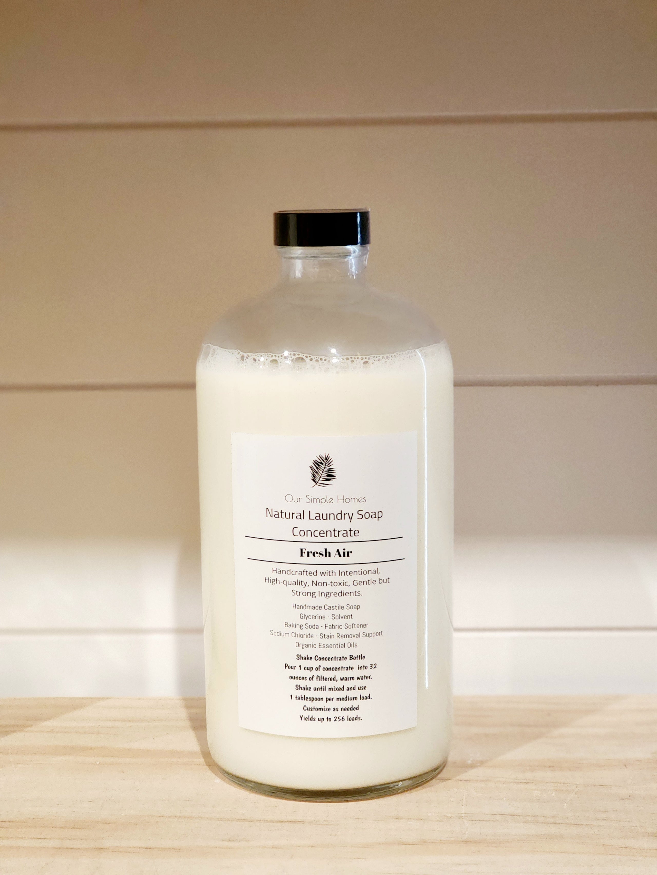 Fresh Air - Large Laundry Soap Concentrate | OUR SIMPLE HOMES